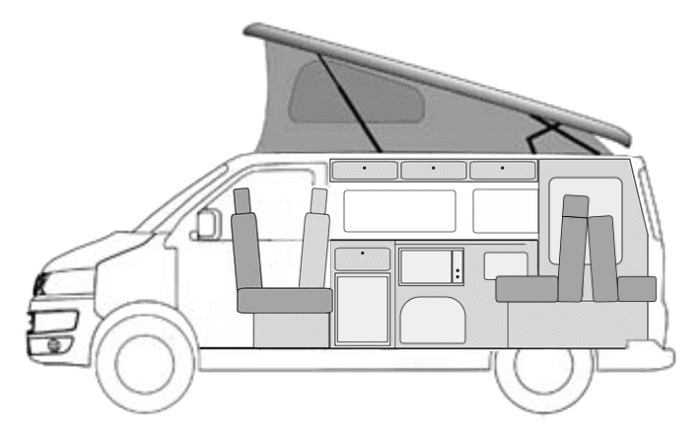 VW T7 Transporter | Woodstock Campers | Campervan Conversions