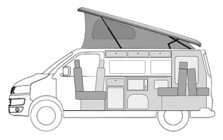 VW T7 Transporter | Woodstock Campers | Campervan Conversions